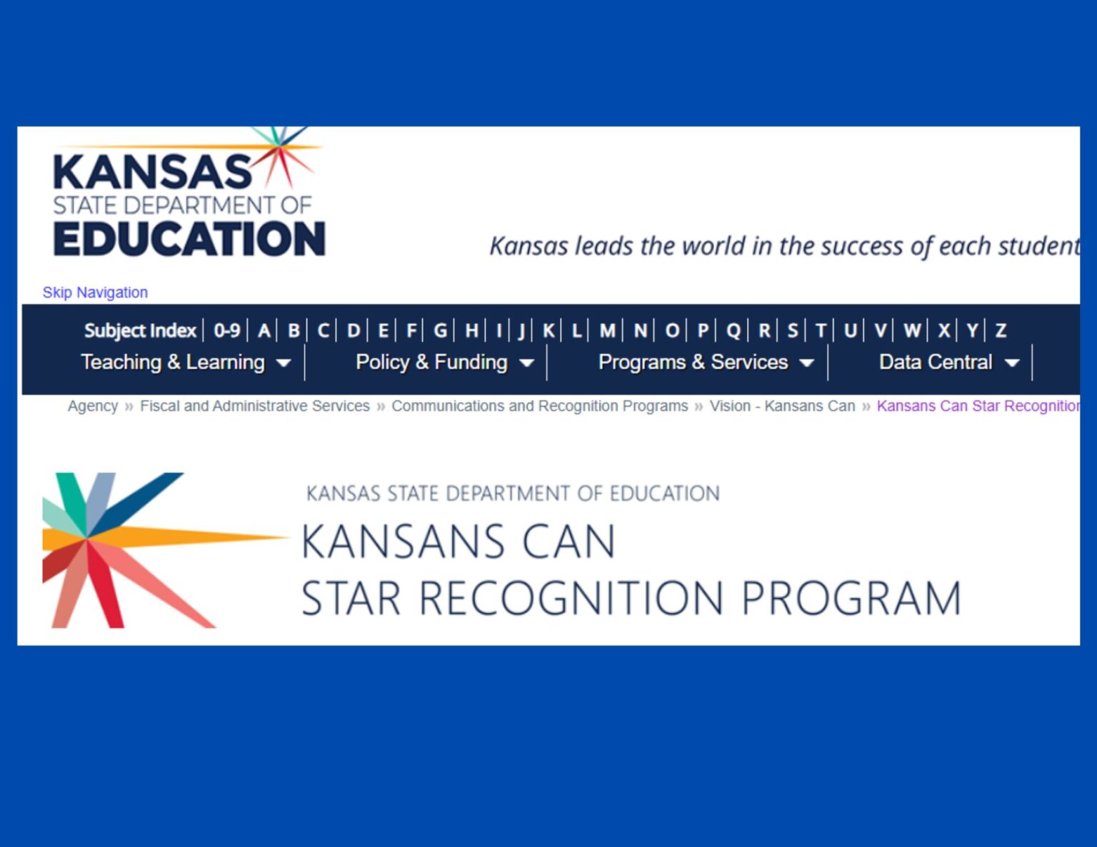 Area schools receive Kansans Can awards - Greater Garden City